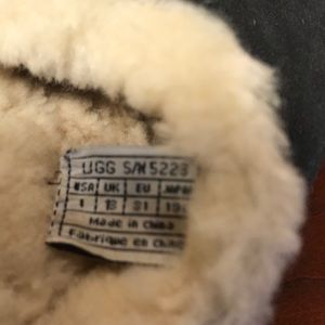 UGG | Shoes | Ugg Black Suede Butterfly Clogs | Poshmark